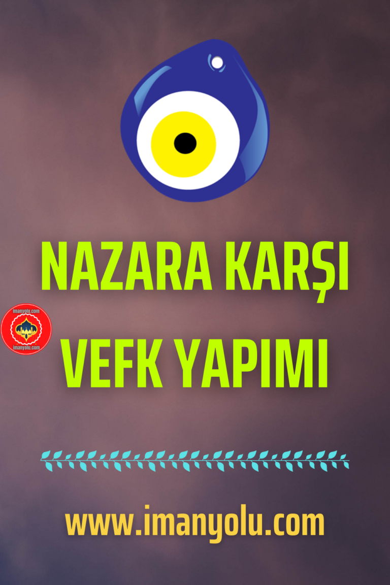 Nazara Karşı Vefk Yapımı - İslami Paylaşımlar, Faziletli Dualar ...
